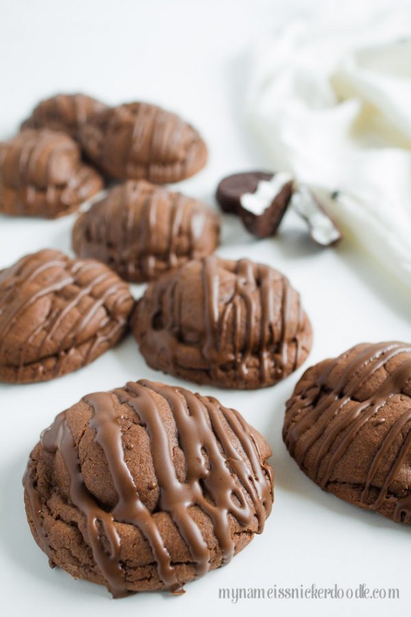 Chocolate Peppermint Patty Cookies | Recipe My Name Is Snickerdoodle