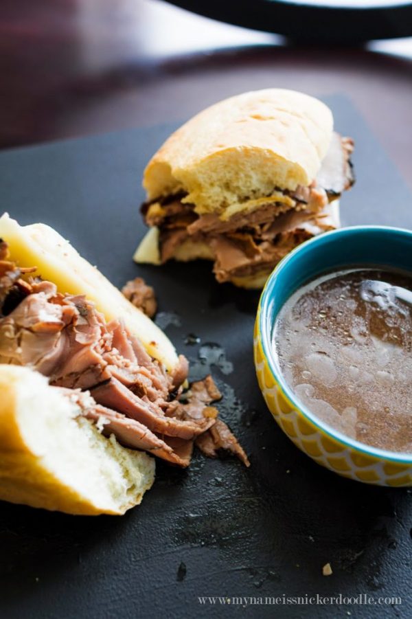 Easy French Dip | Recipe By My Name Is Snickerdoodle