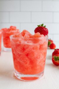 Strawberry Lemonade Slushie | My Name Is Snickerdoodle