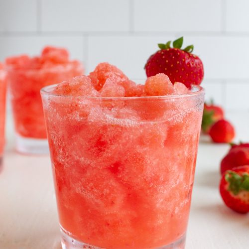 Strawberry Lemonade Slushie | My Name Is Snickerdoodle