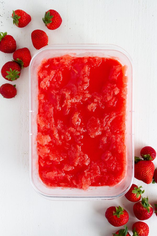 Strawberry Lemonade Slushie | My Name Is Snickerdoodle