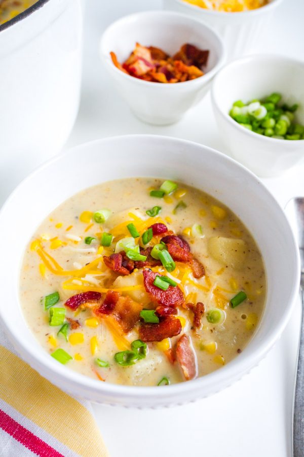 Corn Chowder | Recipe By My Name Is Snickerdoodle