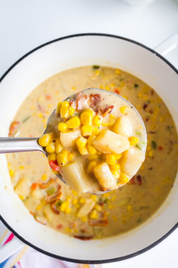 Corn Chowder | Recipe By My Name Is Snickerdoodle