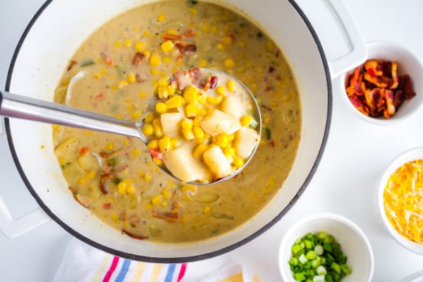 Corn Chowder | Recipe By My Name Is Snickerdoodle
