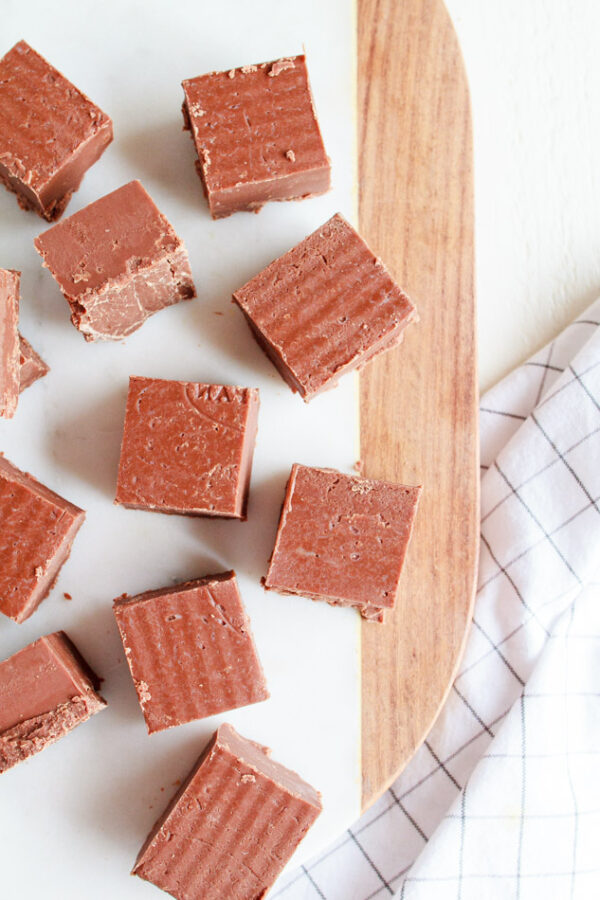 Homemade Chocolate Fudge - My Name Is Snickerdoodle