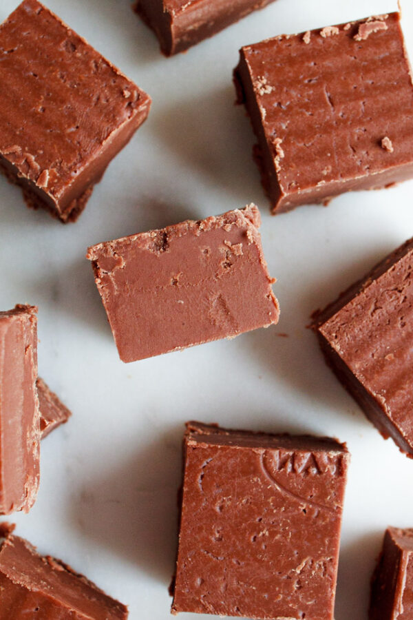 Homemade Chocolate Fudge - My Name Is Snickerdoodle
