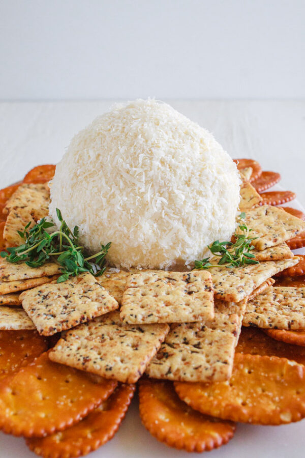 White Cheddar Cheese Ball | Recipe by My Name Is Snickerdoodle