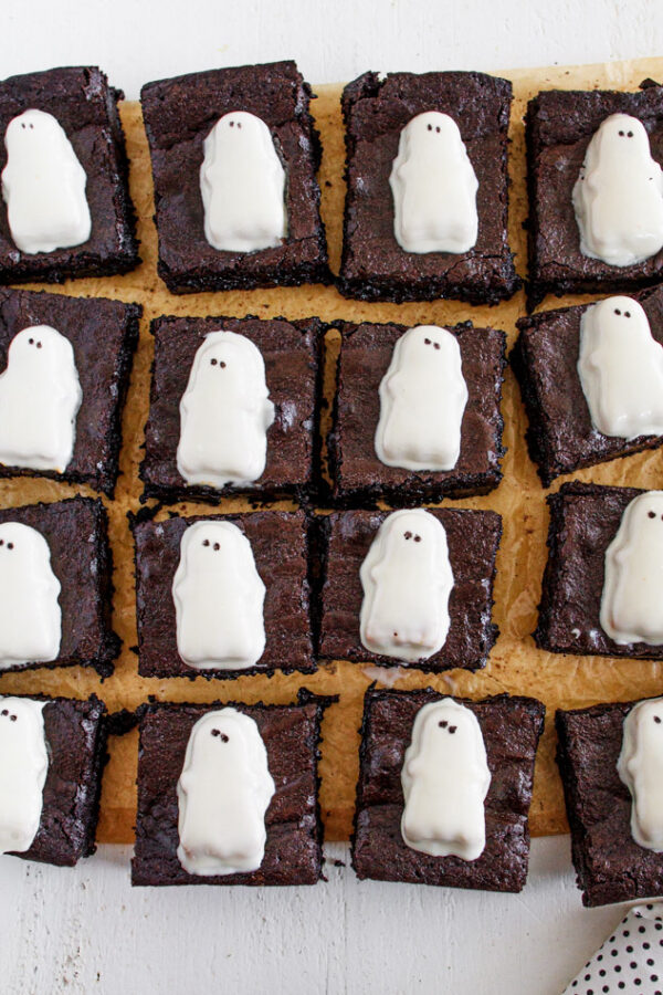 Ghost Brownies | Recipe By My Name Is Snickerdoodle