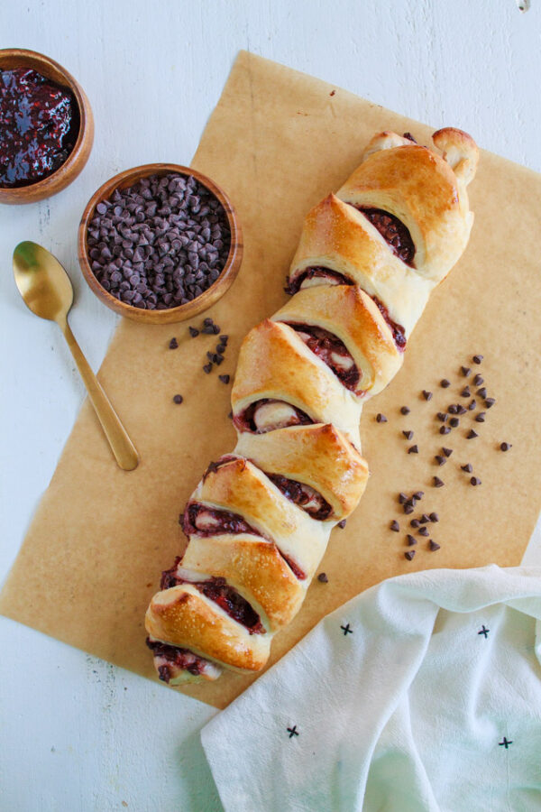 Chocolate Raspberry Bread | Recipe by My Name Is Snickerdoodle