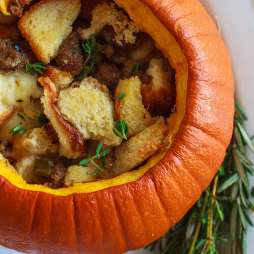Stuffed Pumpkin | Recipe By My Name Is Snickerdoodle