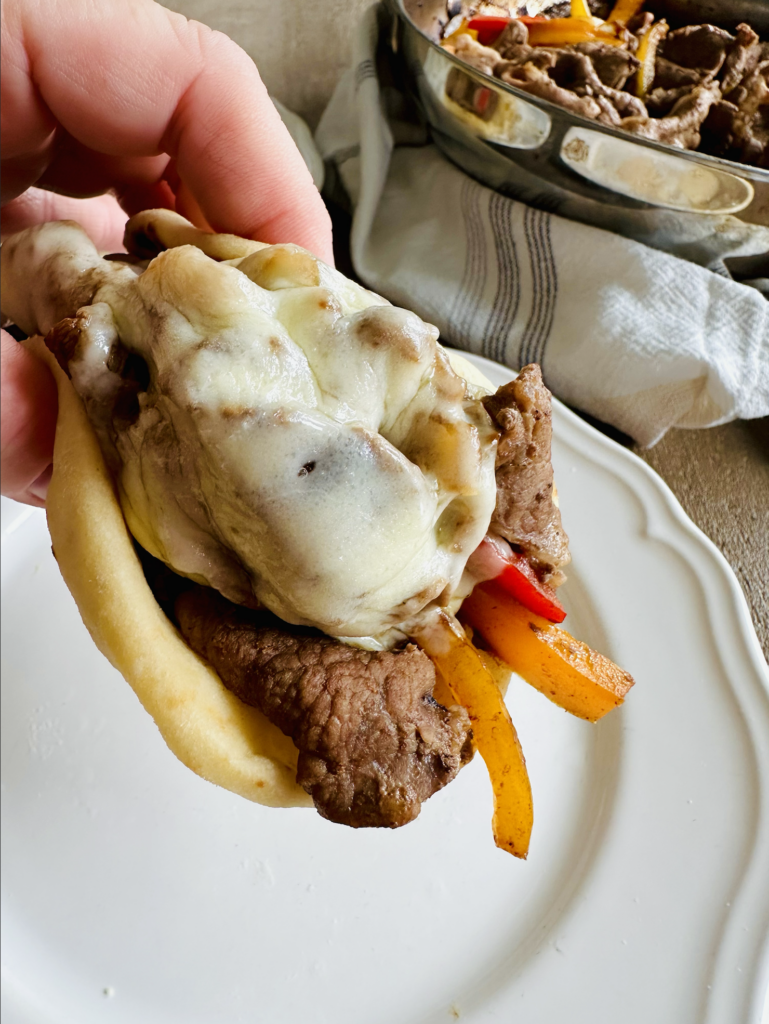 Philly Cheesesteak Recipe | My Name Is Snickerdoodle