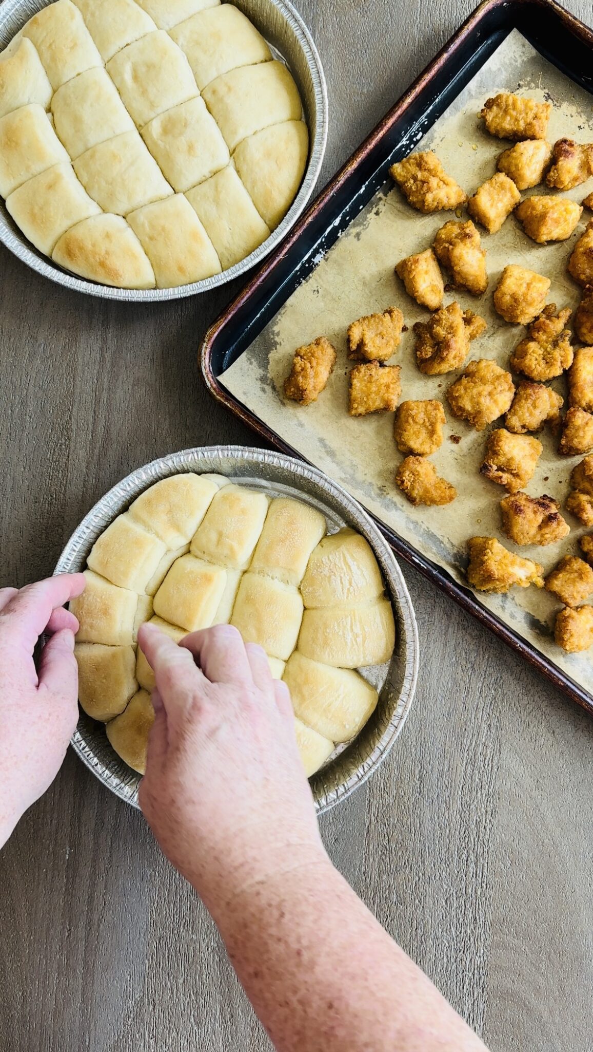 Mini Chicken Breakfast Sandwiches | My Name Is Snickerdoodle