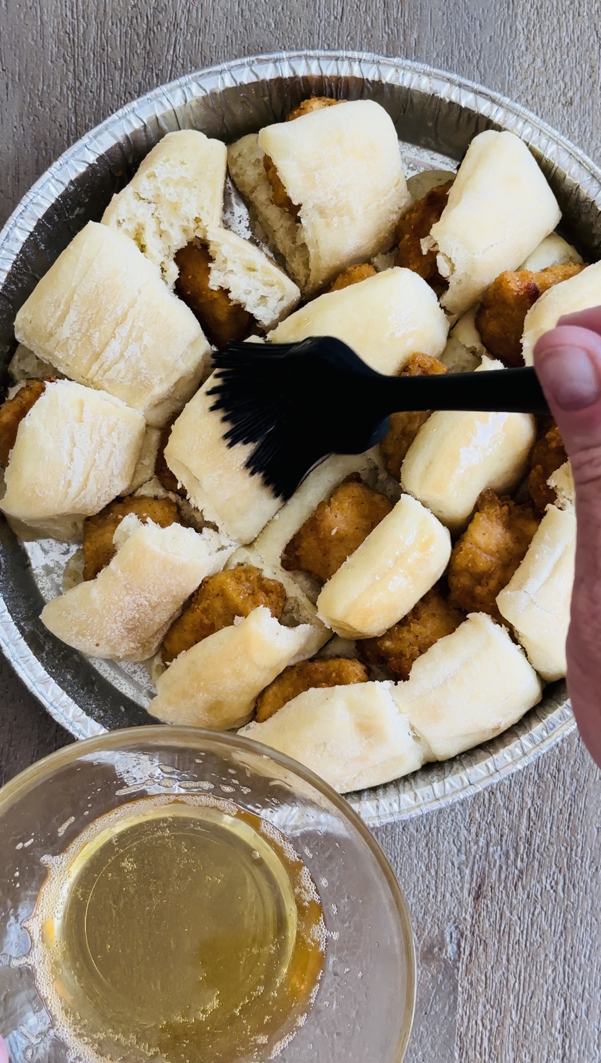 Mini Chicken Breakfast Sandwiches | My Name Is Snickerdoodle
